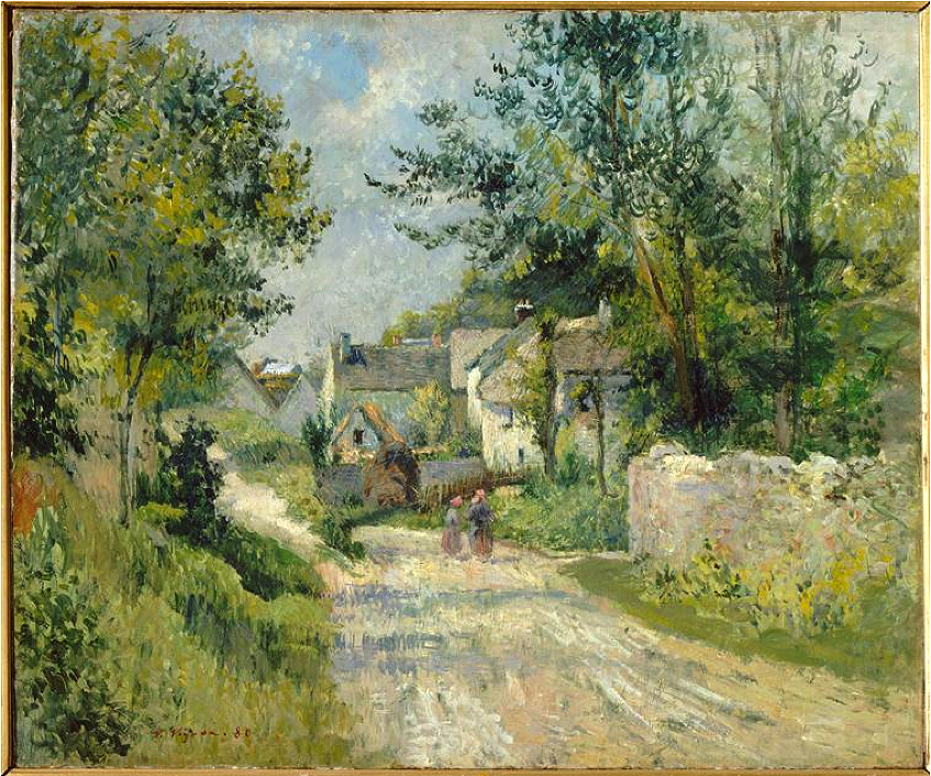 La Route tournante au Valhermeil, Auvers-sur-Oise, vers 1881 (R488 ...