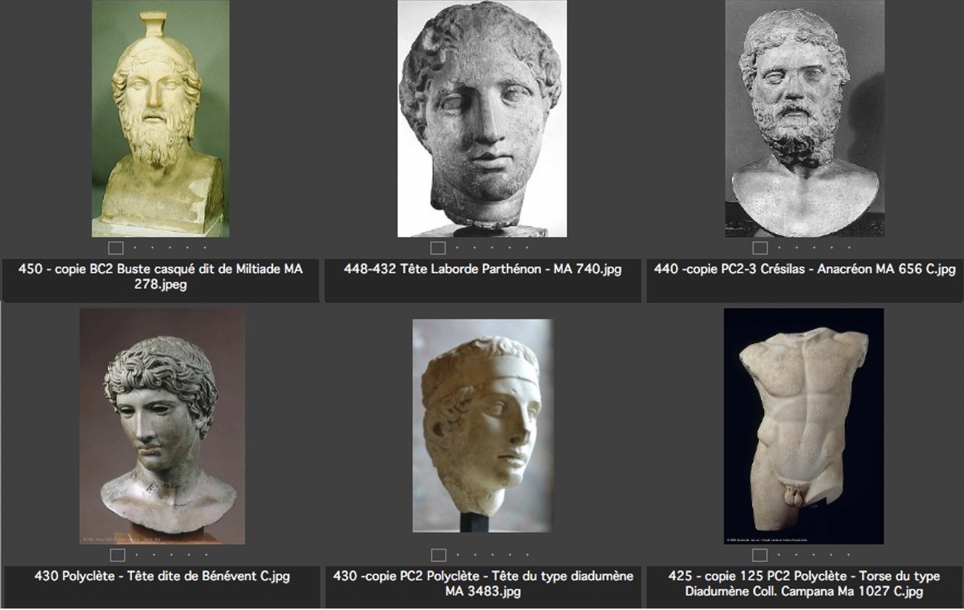 Cezanne copiste sous le Second Empire – Annexe III | Société Cezanne